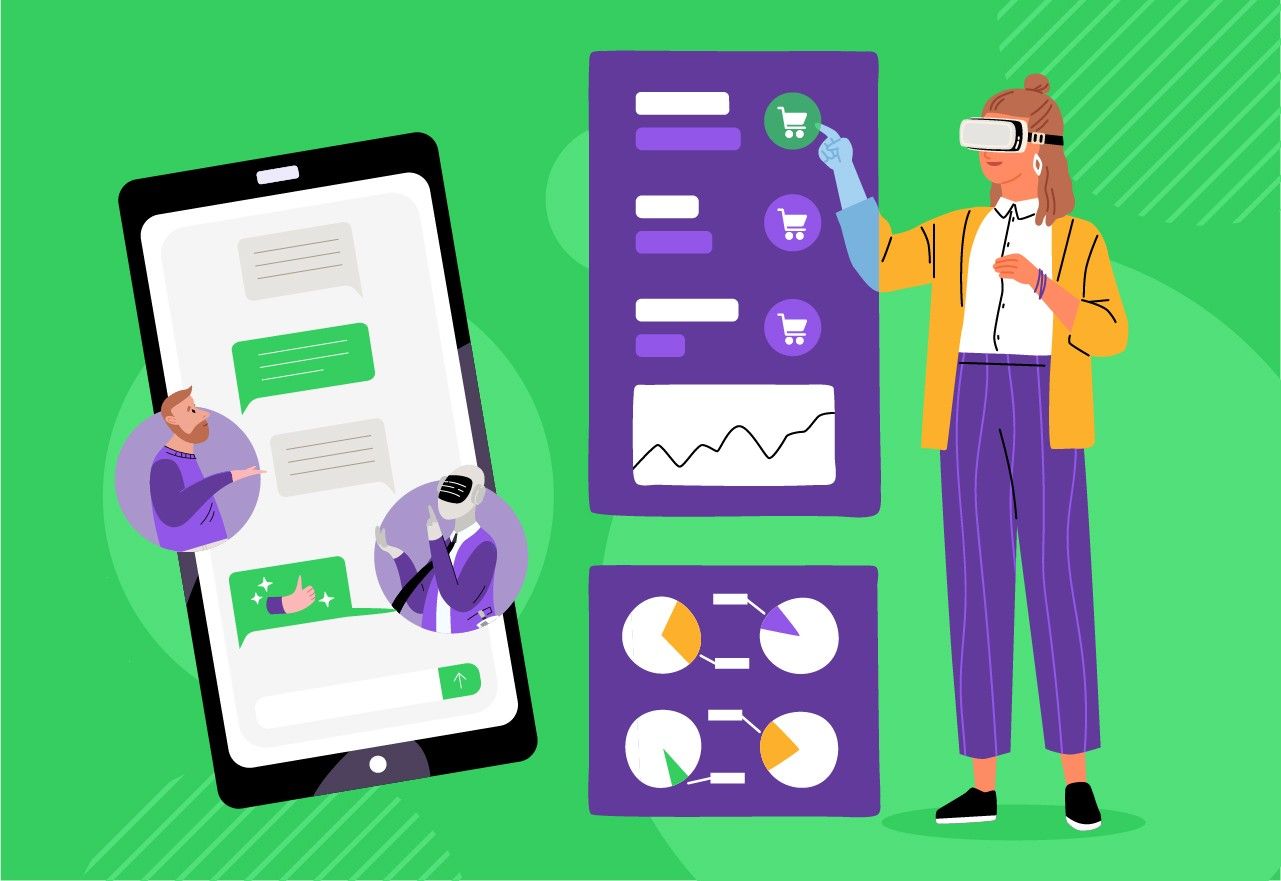 Benefits of AI, ML, AR, and Chatbots for E-Commerce in 2024 | Emerline